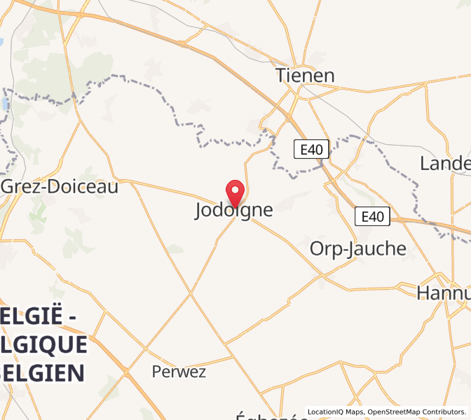 Jodoigne, Région Wallonne Heures de lever et de coucher du soleil