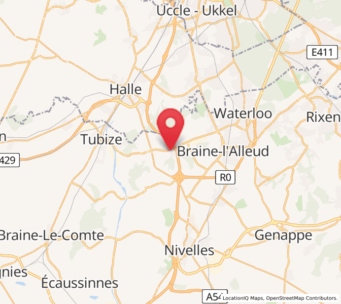 Wauthier-Braine, Région Wallonne lever et coucher du soleil