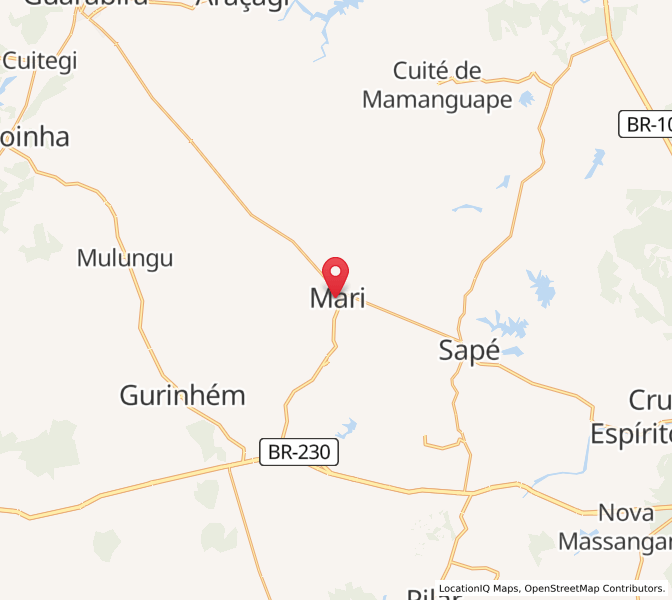 Mari, Paraíba Heures de lever et de coucher du soleil