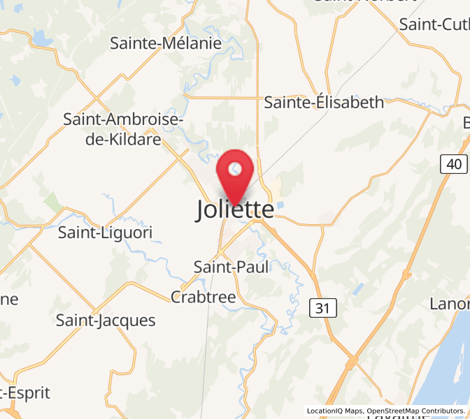 Joliette, Québec Heures de lever et de coucher du soleil