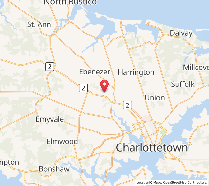 Miltonvale Park, Île-du-Prince-Édouard lever et coucher du soleil