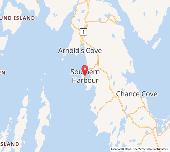 Southern Harbour, Terre-Neuve-et-Labrador lever et coucher du soleil