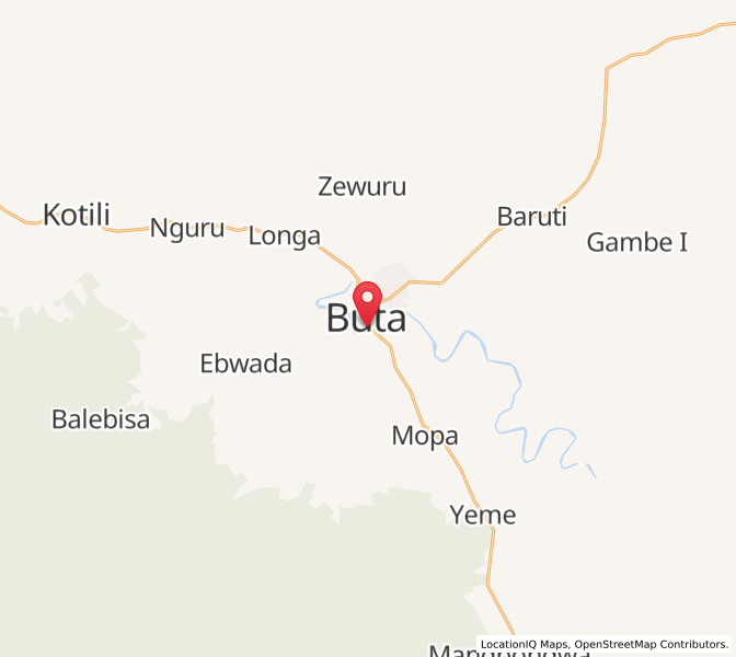 Buta, Bas-Uele Heures de lever et de coucher du soleil