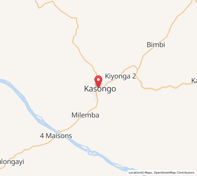 Kasongo, Maniema Heures de lever et de coucher du soleil