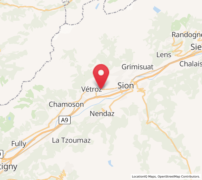 Conthey, Valais Heures de lever et de coucher du soleil