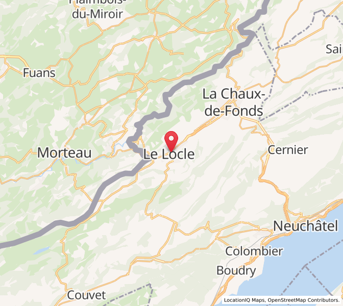 Le Locle, Neuchâtel Heures de lever et de coucher du soleil