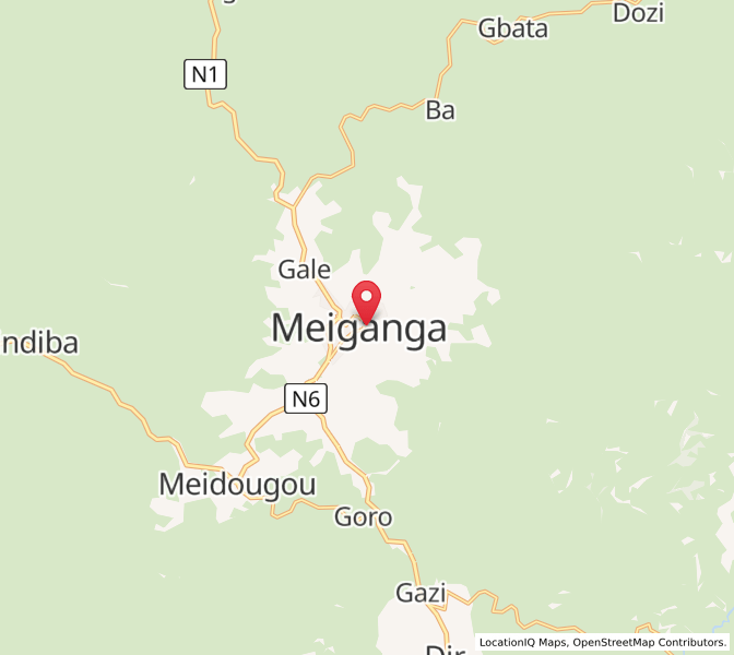 Meïganga, Adamaoua Heures de lever et de coucher du soleil