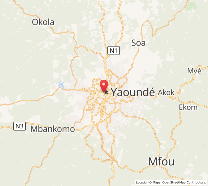 Yaoundé, Centre Heures de lever et de coucher du soleil