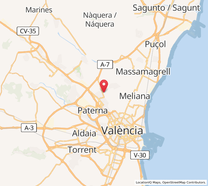 Godella, Communauté valencienne lever et coucher du soleil