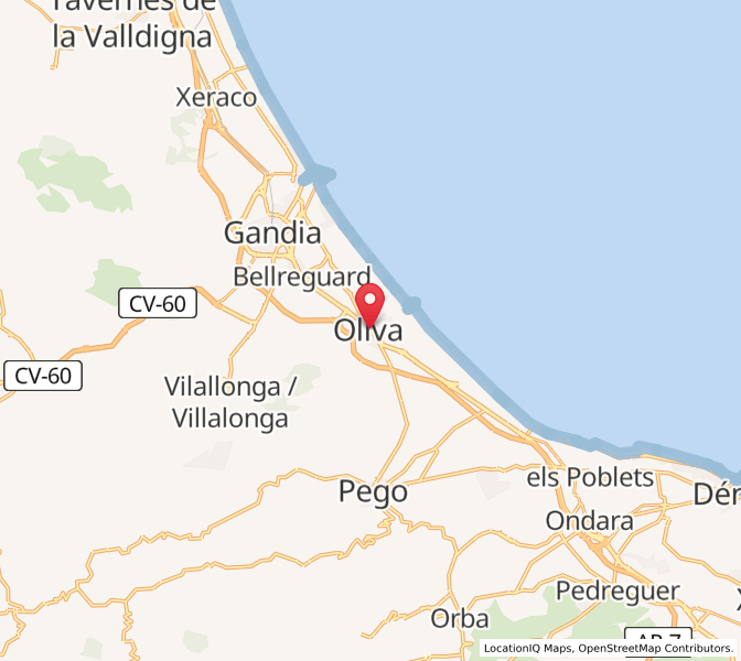 Oliva, Communauté valencienne Heures de lever et de coucher du soleil