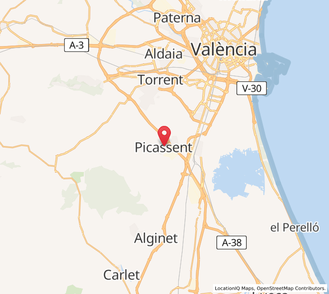 Picassent, Communauté valencienne lever et coucher du soleil