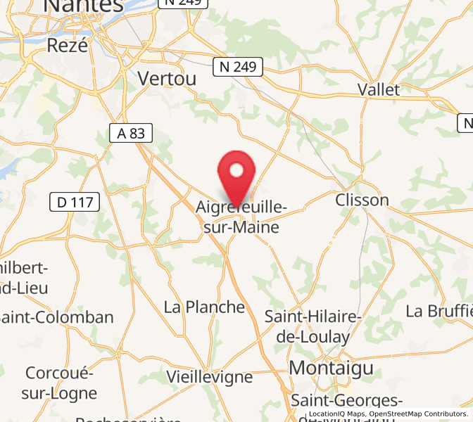 Aigrefeuille-sur-Maine, Pays de la Loire lever et coucher du soleil