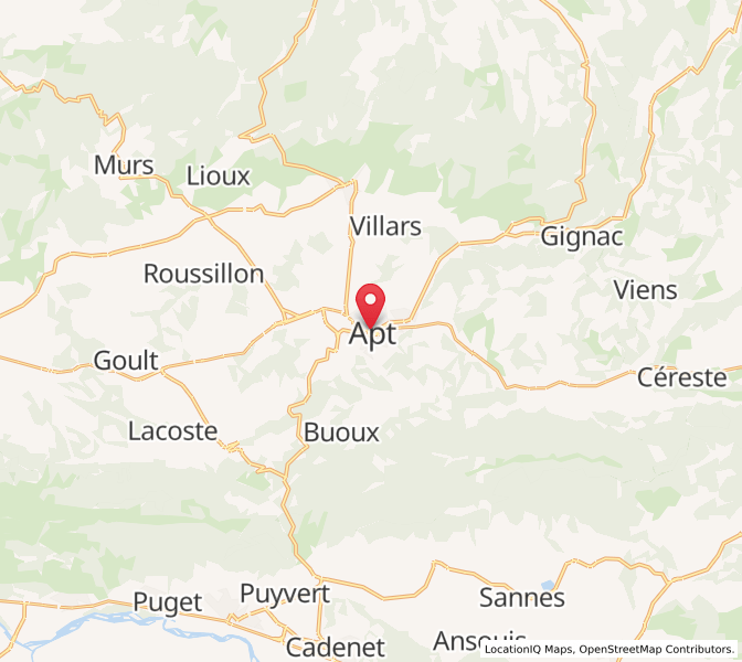 Apt, Provence-Alpes-Côte d'Azur lever et coucher du soleil