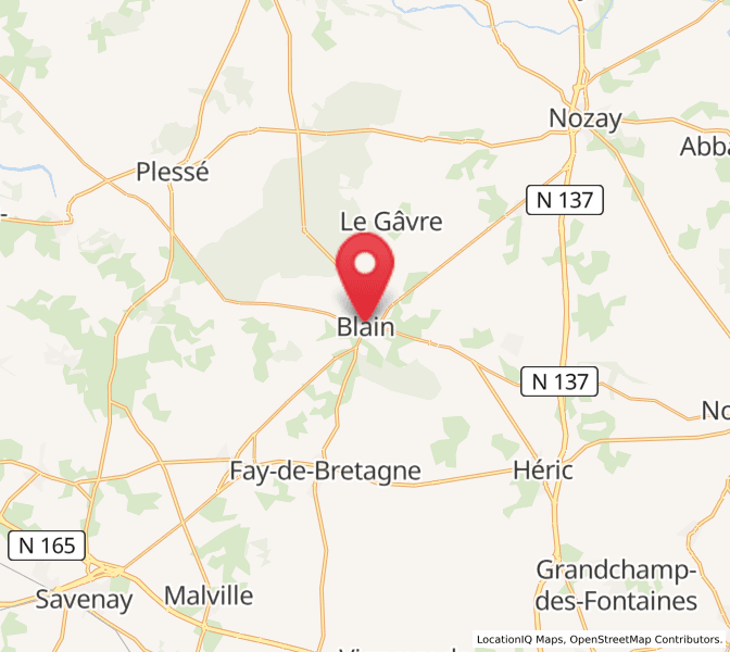 Blain, Pays de la Loire Heures de lever et de coucher du soleil
