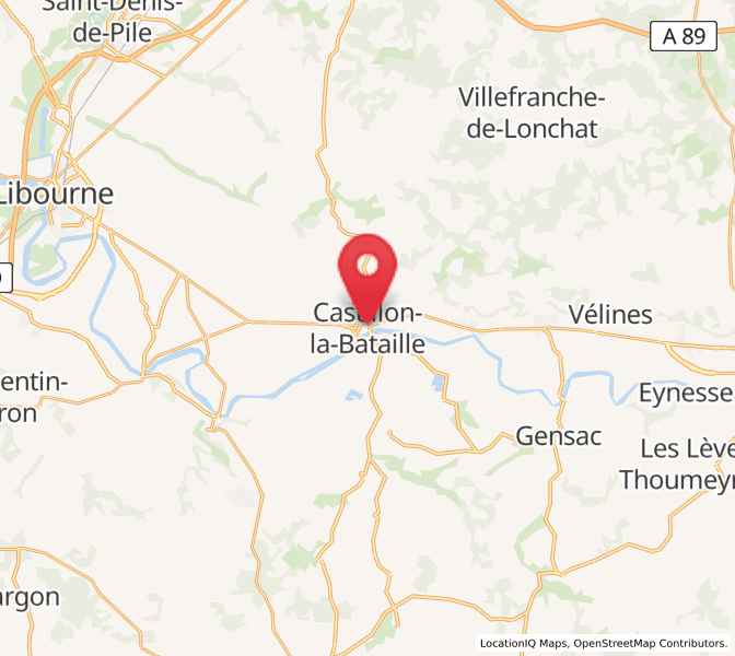 Castillon-la-Bataille, Nouvelle-Aquitaine lever et coucher du soleil