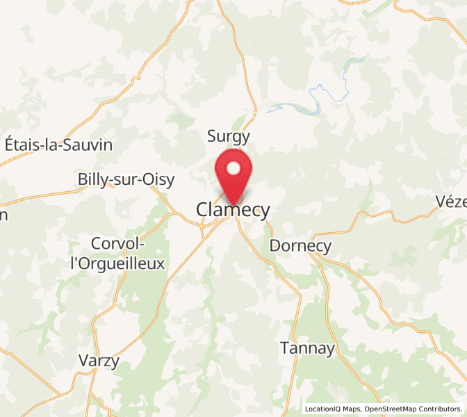 Clamecy, Bourgogne-Franche-Comté lever et coucher du soleil