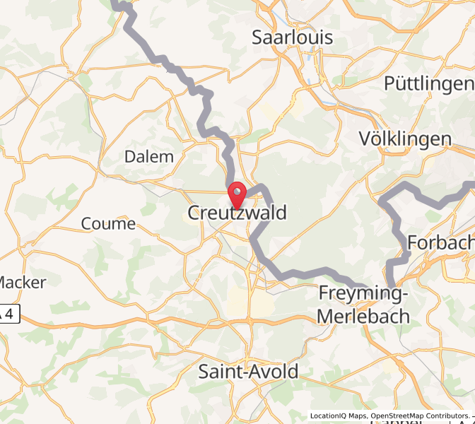 Creutzwald, Grand Est Heures de lever et de coucher du soleil