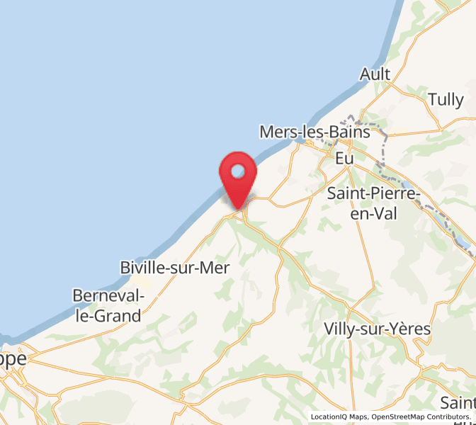 Criel-sur-Mer, Normandie Heures de lever et de coucher du soleil