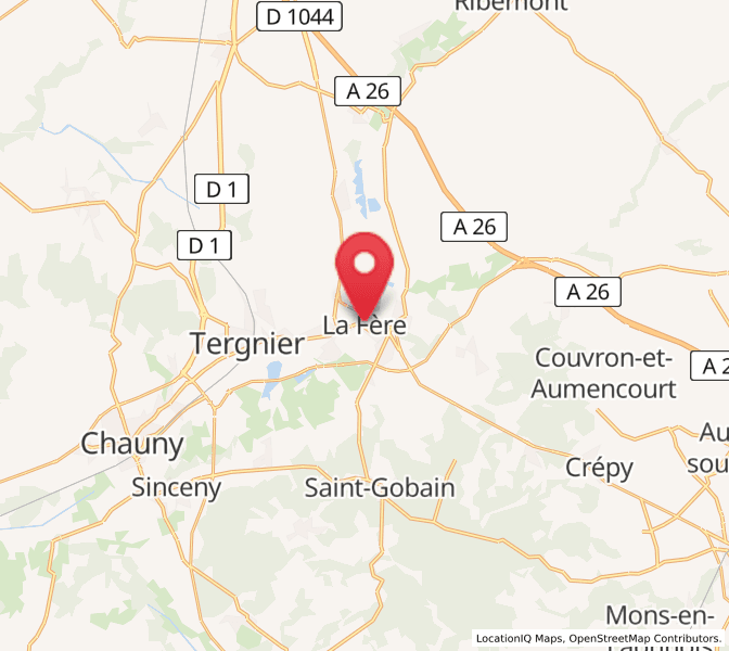 La Fère, Hauts-de-France Heures de lever et de coucher du soleil