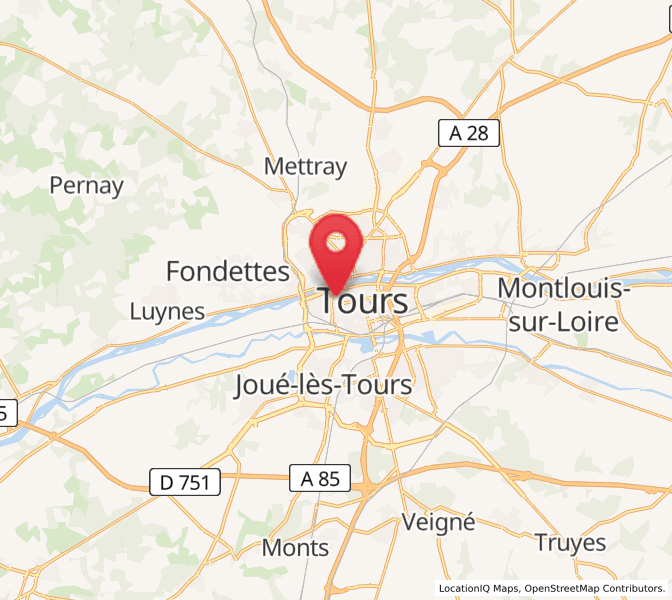 La Riche, Centre Heures de lever et de coucher du soleil