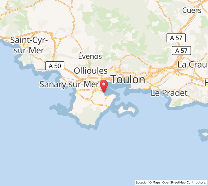 La Seyne-sur-Mer, Provence-Alpes-Côte d'Azur lever & coucher de soleil