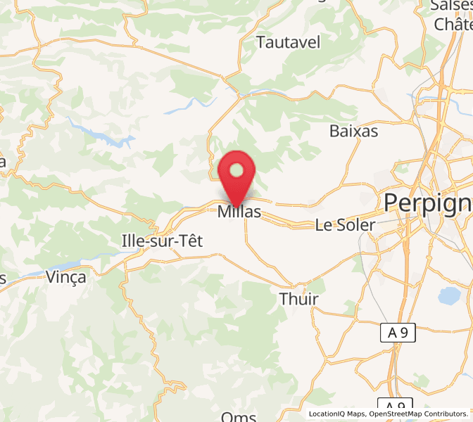 Millas, Occitanie Heures de lever et de coucher du soleil