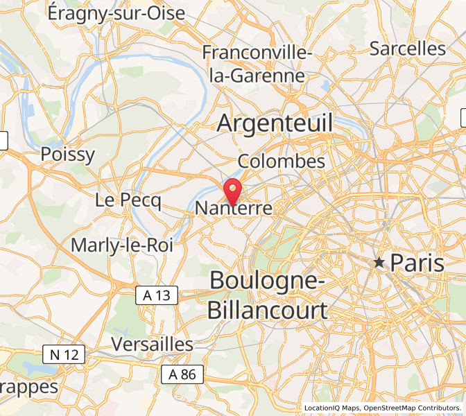 Nanterre, Île-de-France Heures de lever et de coucher du soleil