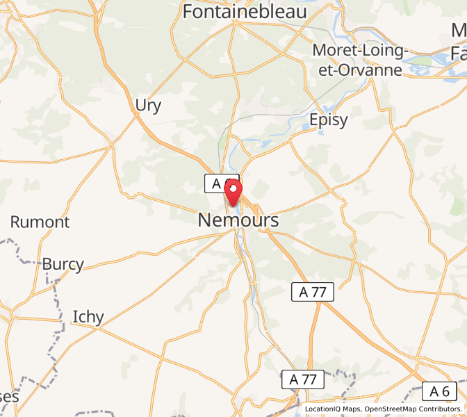 Nemours, Île-de-France Heures de lever et de coucher du soleil