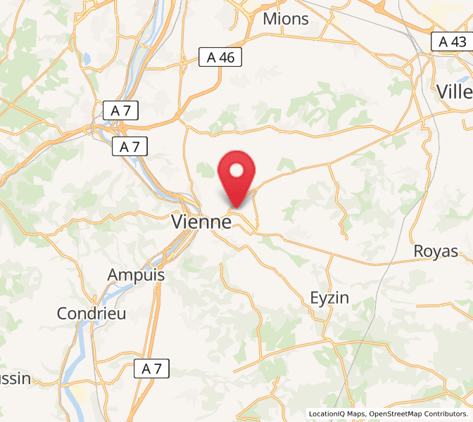 Pont-Évêque, Auvergne-Rhône-Alpes lever et coucher du soleil