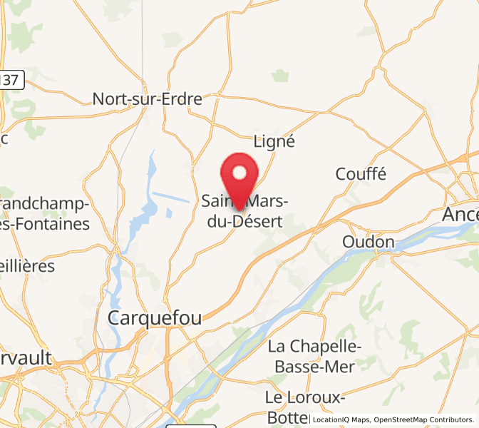 Saint-Mars-du-Désert, Pays de la Loire lever et coucher du soleil