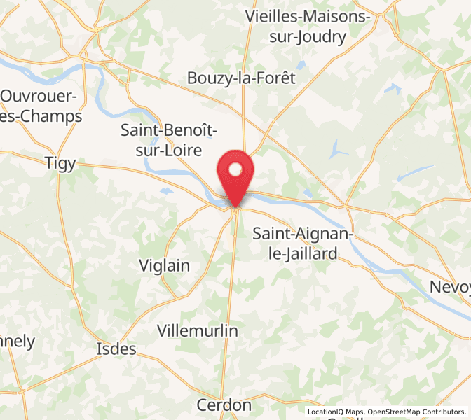 Sully-sur-Loire, Centre Heures de lever et de coucher du soleil