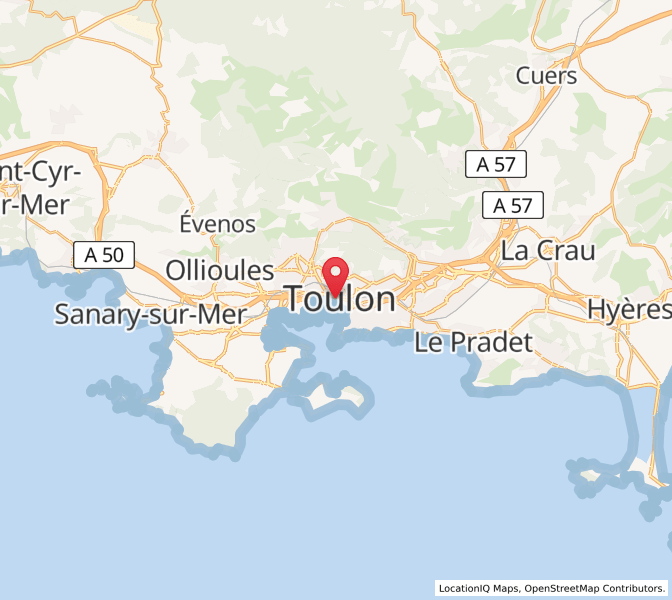 Toulon, Provence-Alpes-Côte d'Azur lever et coucher du soleil