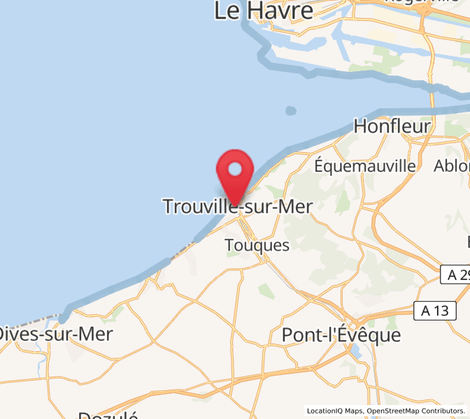 Trouville-sur-Mer, Normandie Heures de lever et de coucher du soleil