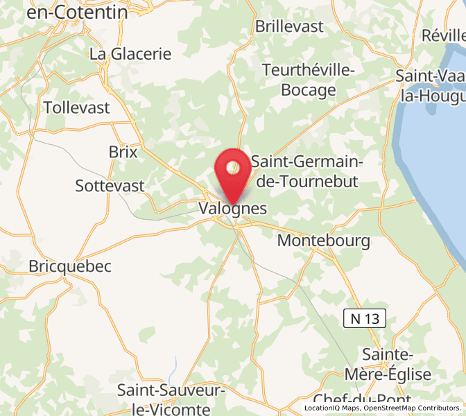 Valognes, Normandie Heures de lever et de coucher du soleil