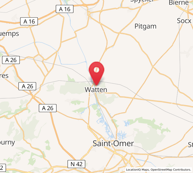 Watten, Hauts-de-France Heures de lever et de coucher du soleil