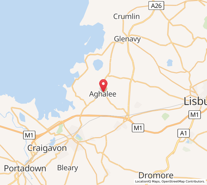 Aghalee, Northern Ireland Heures de lever et de coucher du soleil