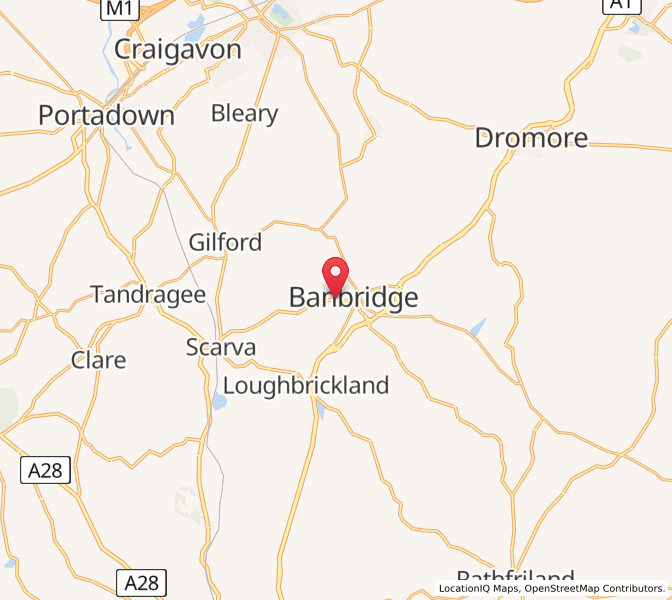 Banbridge, Northern Ireland Heures de lever et de coucher du soleil