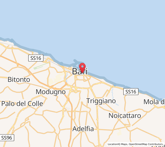 Bari, Apulia Heures de lever et de coucher du soleil