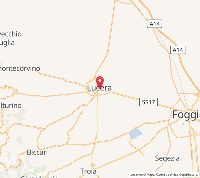 Lucera, Apulia Heures de lever et de coucher du soleil