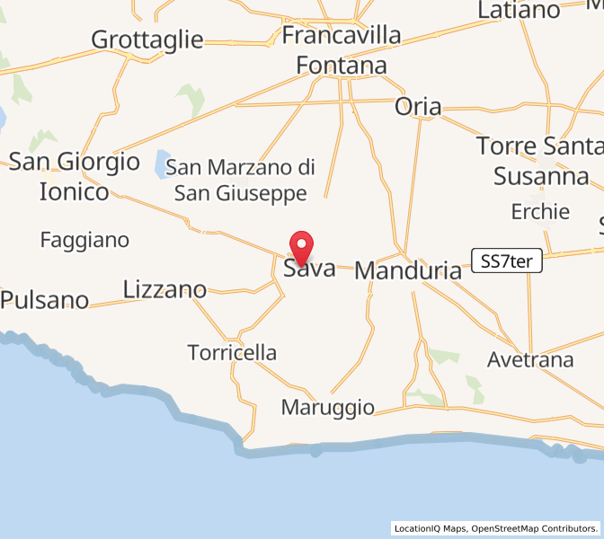 Sava, Apulia Heures de lever et de coucher du soleil