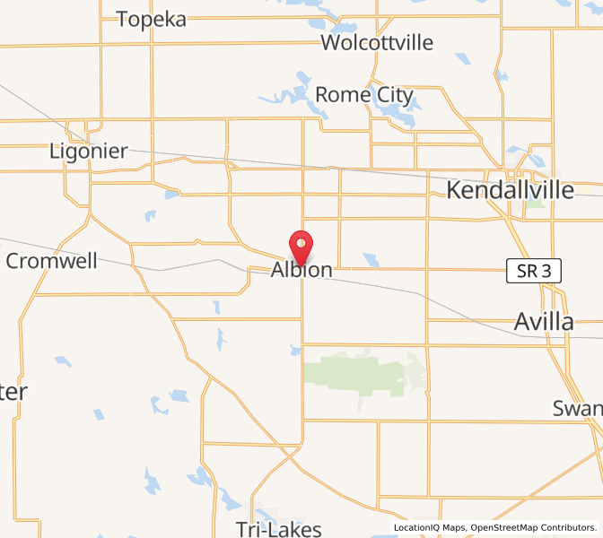 Albion, IN Heures de lever et de coucher du soleil