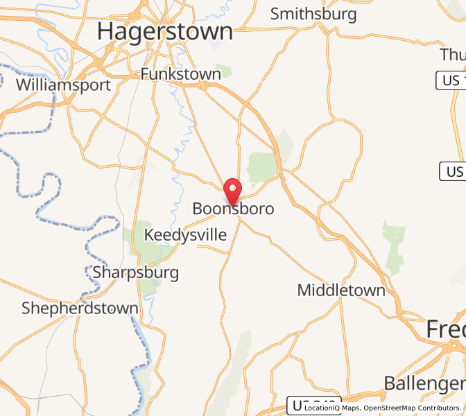 Heures de lever et de coucher du soleil en Boonsboro, MD