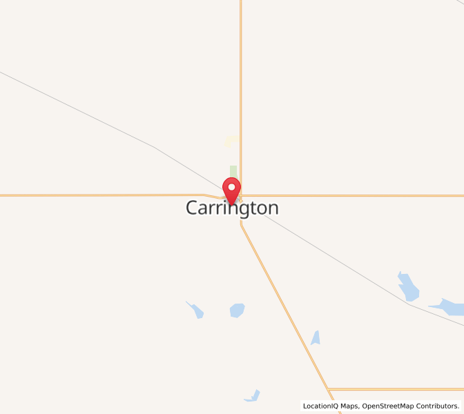 Directions To Carrington North Dakota at Irving Ramos blog