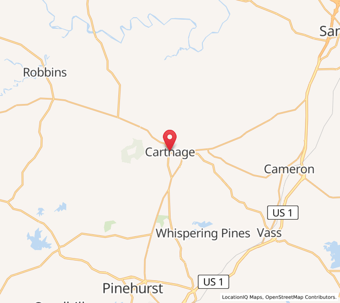 Carthage, NC Heures de lever et de coucher du soleil