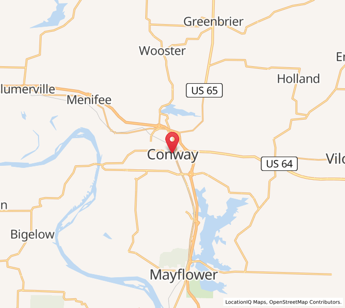 Conway, AR Heures de lever et de coucher du soleil