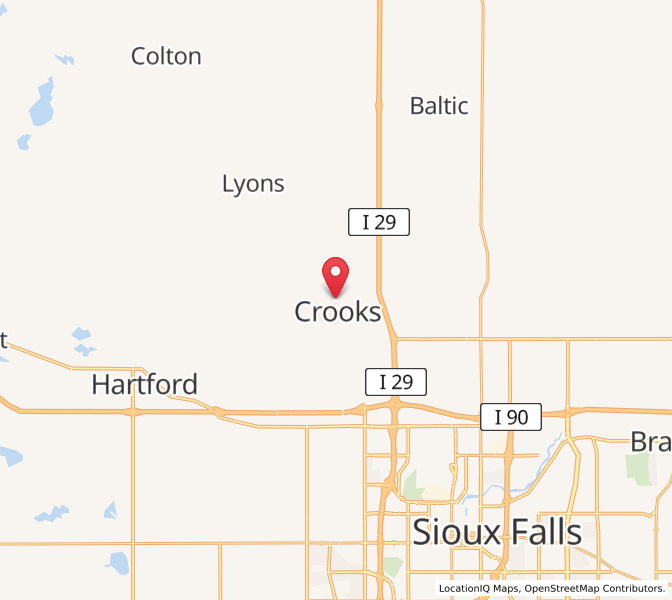 Crooks, SD Heures de lever et de coucher du soleil