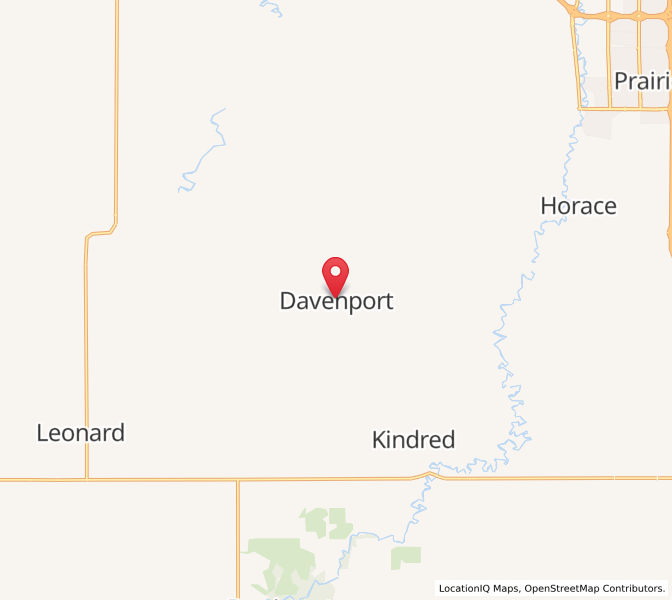 Davenport, ND Heures de lever et de coucher du soleil