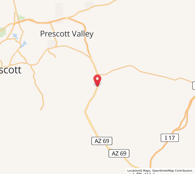 Dewey Arizona Map