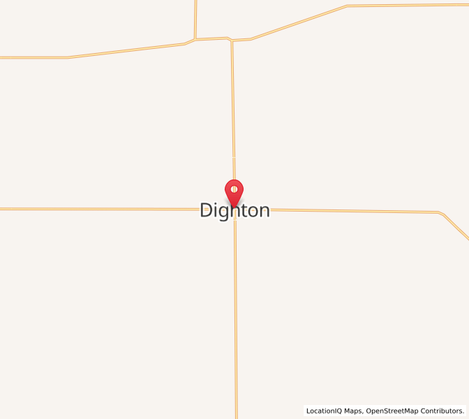 Dighton Ks Map at Timothy Orear blog