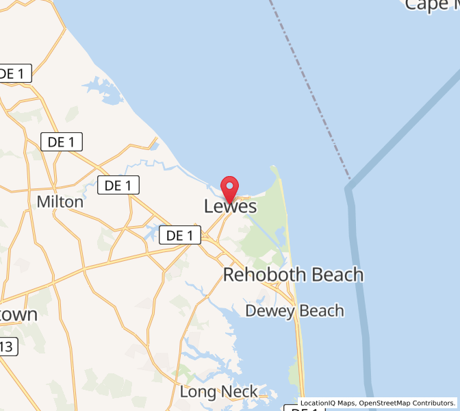 Lewes, DE Heures de lever et de coucher du soleil